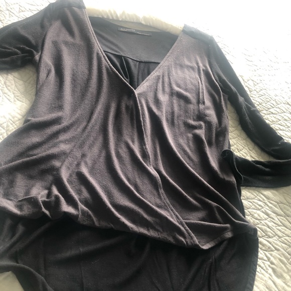 All Saints | Tops | Allsaints Unique Black Top | Poshmark